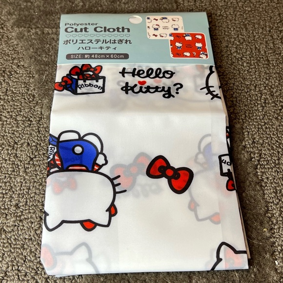 Sanrio | Office | Hello Kitty Polyester Cut Cloth Fabric Square ...